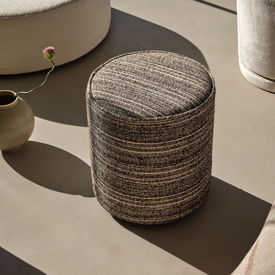 Small Round Ottoman – ZENN DESIGN